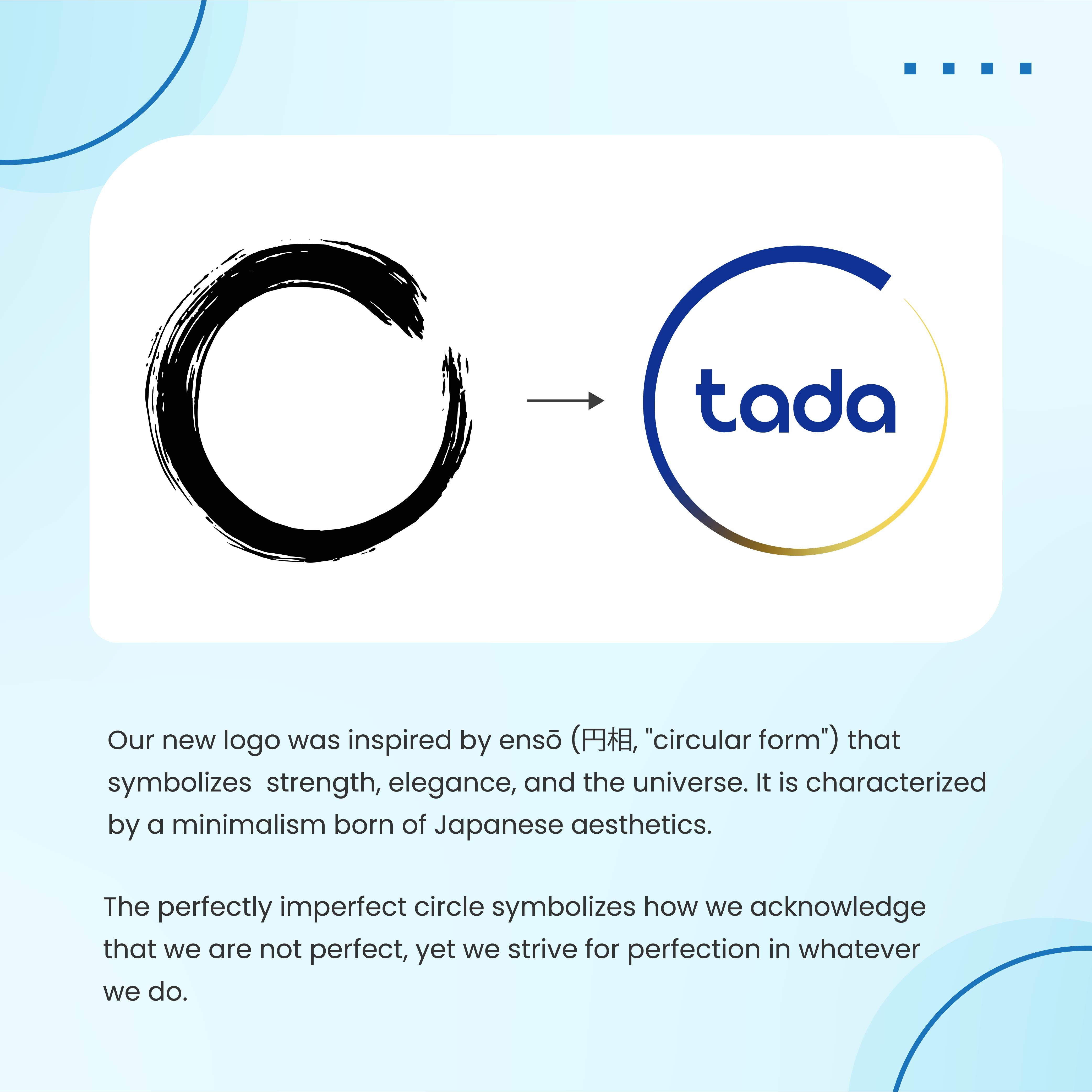 New Logo Announcement: Introducing Tada New Brand Identity
